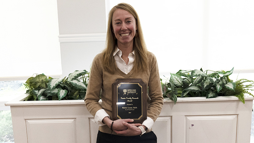 Education Professor Earns NDMU’s Fenster Faculty Research Award | Notre ...