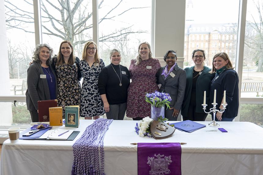 NDMU Nursing Students and Community Members Inducted into International ...